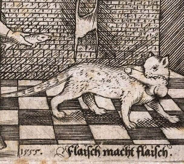 Medieval Cat Art Is Equally Hysterical And Perplexing - Cole & Marmalade