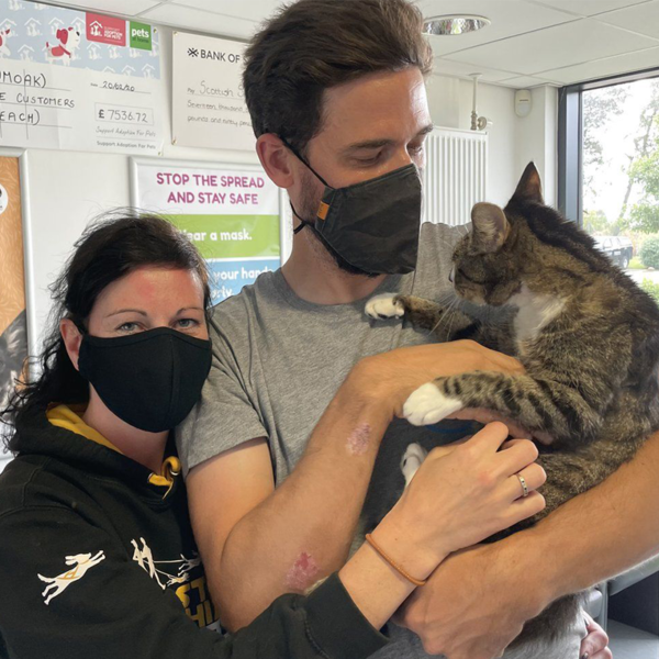 Long-Lost Beloved Cat Forbes Returns Home After Ten Years Missing