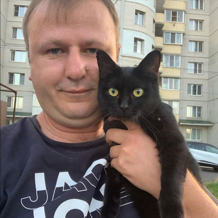 Baby Black Kitten Mews in Distress and Melts Hearts Everywhere