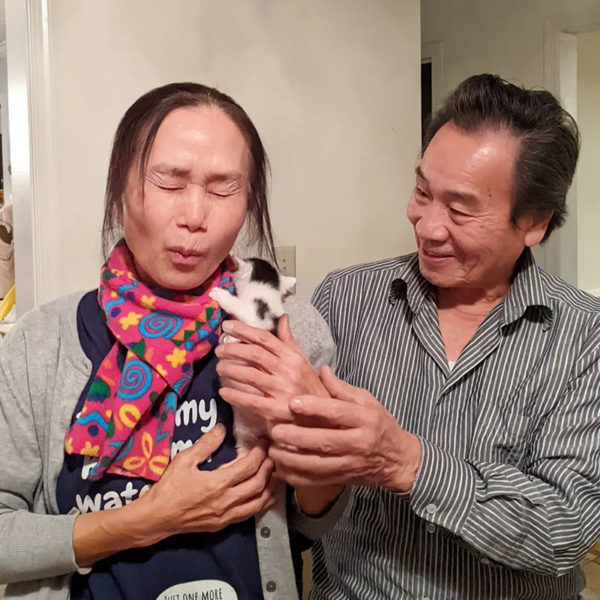 Rescuer Christina Ha Submits Evidence of 'Cutest Foster Grandparents'