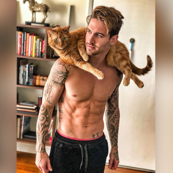 Travis DesLaurier, His Cat Jacob and the Evolution of The Cat Dad