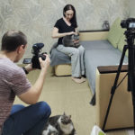 Fedya Always Looks Surprised but Loves Life With Best Cat Friend