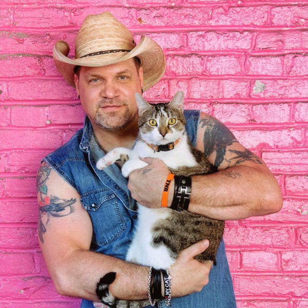 Cowboy Cat Wrangler Encounters Adorable Skunk 'Stinky Twins'