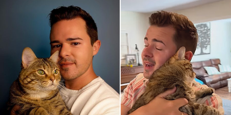 Georgia Singer Gets Caught Singing to Frankie the Cat Again