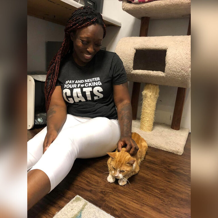 Friendly 'Chapo' the Cat Survives the Philly Streets and Pneumonia