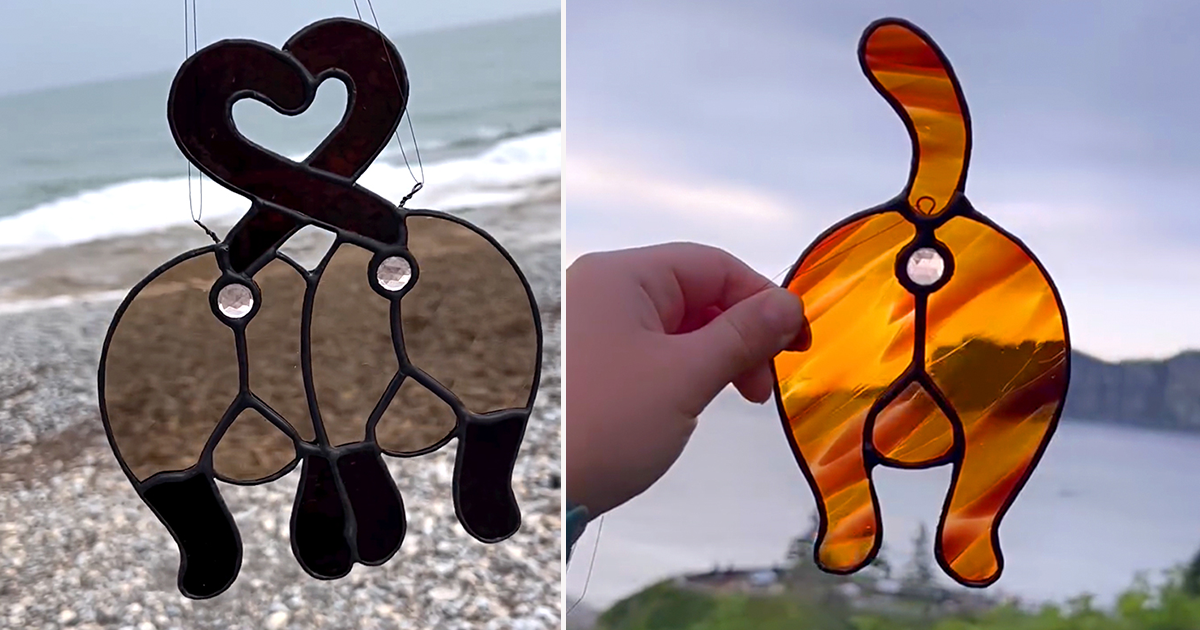 Stained Glass Artist Shows Us Cats In A Ridiculously Amewsing New Light ...