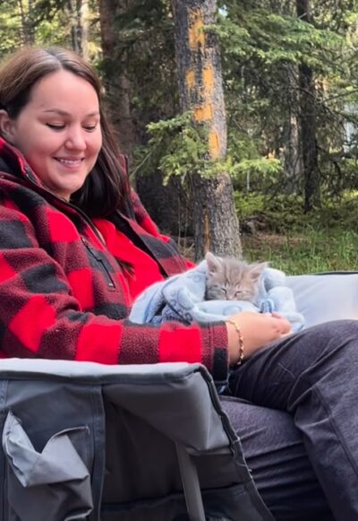 Couple Begins Camping Trip With a New Furry Family Member - Cole ...