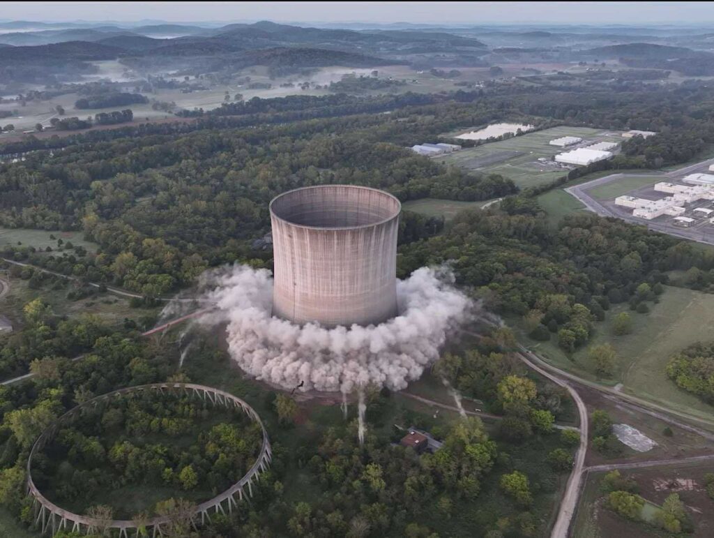 Planned Demolition of Nuclear Plant Cooling Tower Has Heartbreaking ...